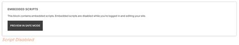 Script Disabled Customize With Code Squarespace Forum