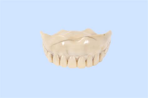Full Upper Ivory Denture Faculty Of Medicine Dentistry And Health