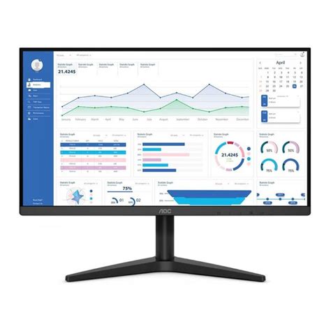 Monitor Aoc 215 Polegadas Hdmi Led Widescreen 22b1hm5 Leroy Merlin