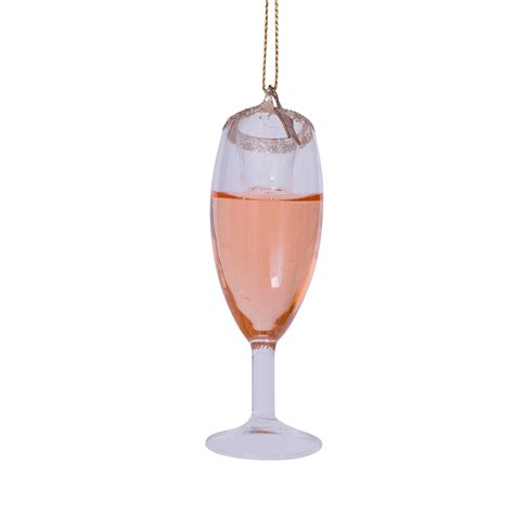 Julepynt Glass Rose Prosecco Glass Palma Store