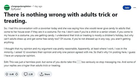 Man Sparks Furious Halloween Debate After Insisting There Is Nothing