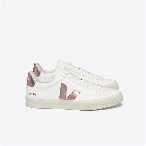 Campo Leather White Nacre Veja