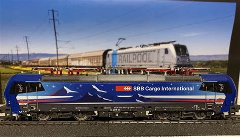 Mfx Ac Piko 97794 Ho E Lok Br 193 Sbb Cargo Nightpiercer Neu Und