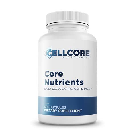 Core Nutrients 60 Capsules Cellcore Biosciences Amrita Nutrition