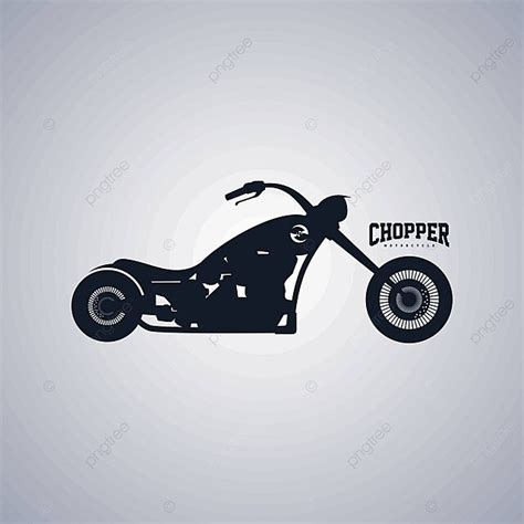 Chopper Motorcycle Speed Chopper Bike Icon Vector Speed Chopper Bike