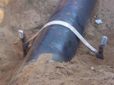 TerraTorque Inc Pipeline Helical Screw Anchors Pipeline In Flood Plain Mozambique Pipeline