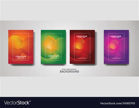 Abstract Flow Lines Pattern Background Royalty Free Vector