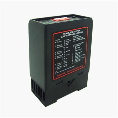 Double Channel Inductive Vehicle Loop Detector For Gate Barrier Gate Openers Digital Loop