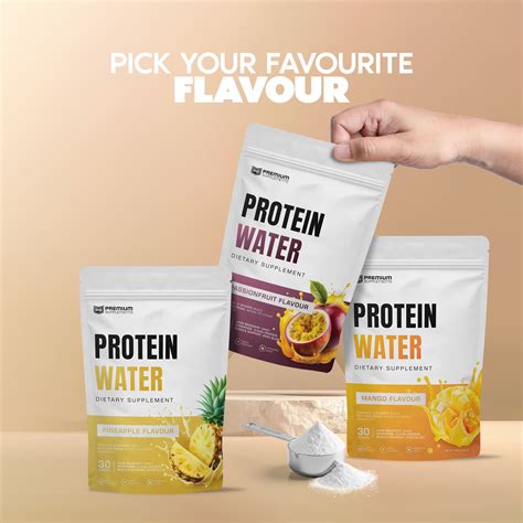 Protein Water Zero Sugar Low Calorie Refreshment Premium Supps