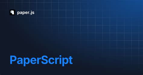 PaperScript Paper Js