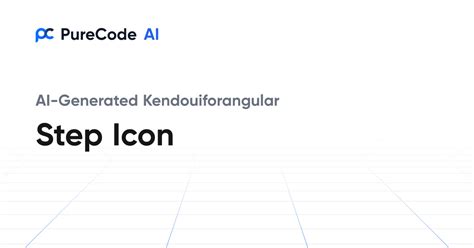 build great kendouiforangular step icon components faster using ai tools