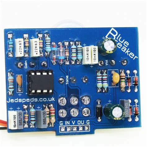 Blue Breaker By Jeds Peds Stomp Box Schematics