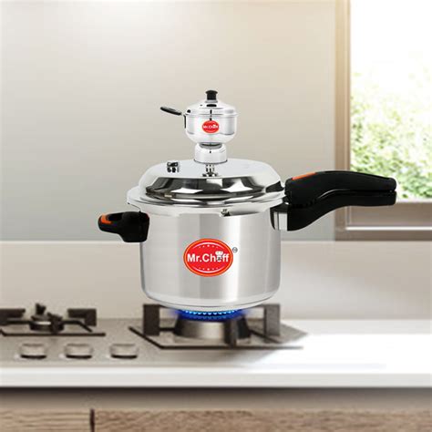 Pressure Cooker Top Chiratta Puttu Maker Stainless Steel Mr Cheff