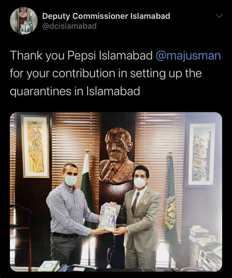 Usman Tahir On Linkedin Pepsi Islamabad Collaborating With Ict