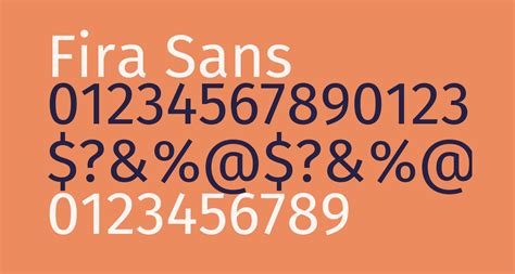 Fira Sans Free Font What Font Is