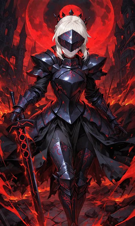 Character Artoria Pendragon Alter And The Curse Of The Holy Grail