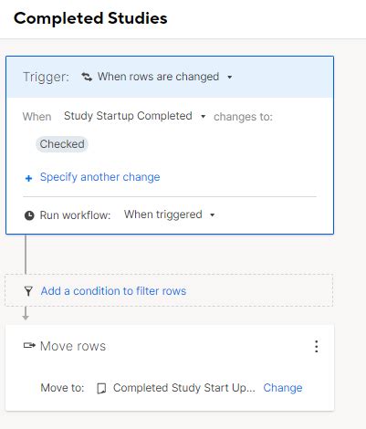 Move Row Ignoring Triggers Smartsheet Community
