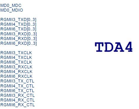 TDA VMQuestions About Ethfw Phy In Main R F Processors Forum Processors TI E E Support Forums