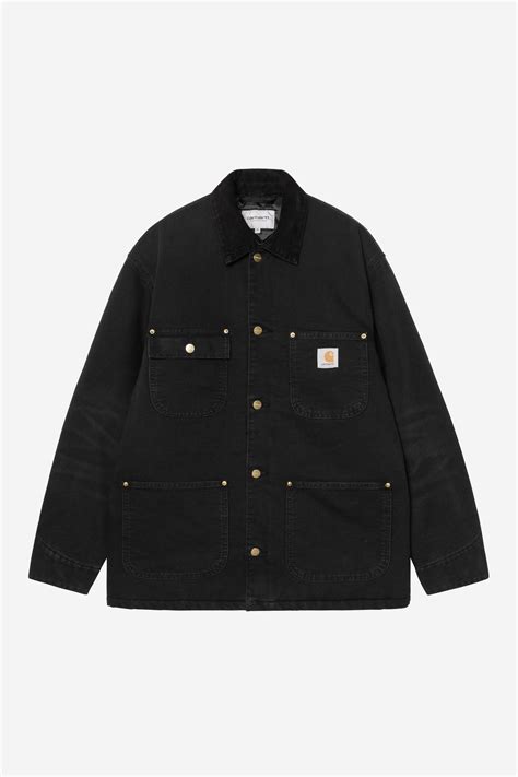 Carhartt Wip Og Chore Coat Black Black Official Online Store