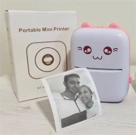 Mini Cute Aesthetic Printer ️ Freeup