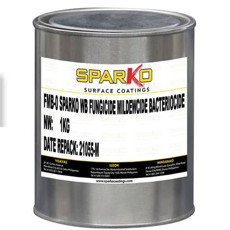 Sparko Wb Fungicide Mildewcide Bacteriocide Sea Olympus Marketing Inc