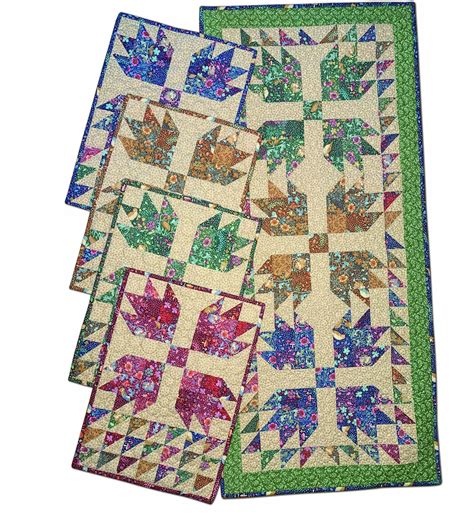 Rustling Leaves Quilt Pattern Etsy