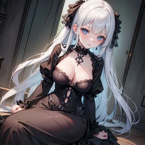 Kinky Gothic Sitting On Pov Seaart Ai