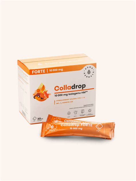 Aura Herbals Colladrop Forte, kolagen morski 10000mg – Natu.Care