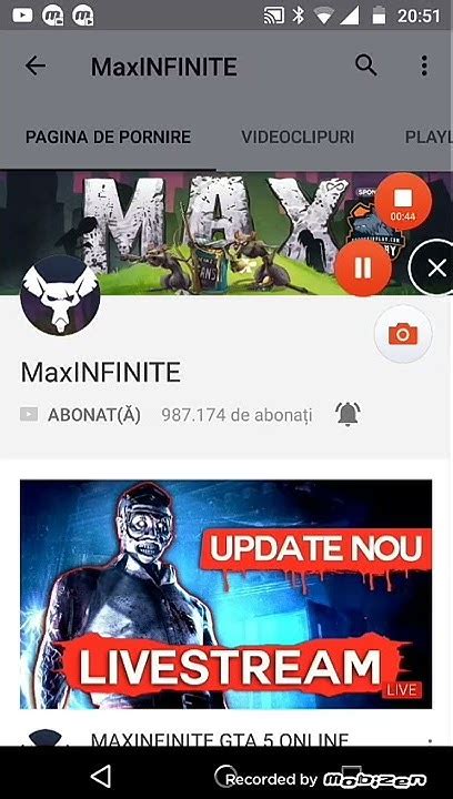 Promovare Lui Maxinfinit Youtube