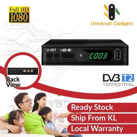 Mytv Dekoder Decoder Box Dvbt2 Hd Dttv Set Top Box Shopee Malaysia