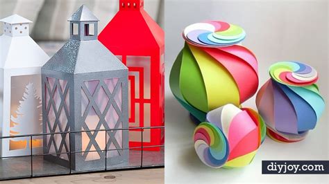 40 Creative Paper Crafts Ideas Diy Joy