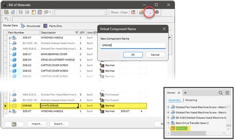 Using Autodesk Inventors Bill Of Materials Engineering