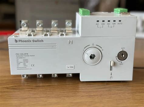 4 Pole 800a Automatic Transfer Switch 4p Motorized With Inbuilt Controller At ₹ 116000 Piece In