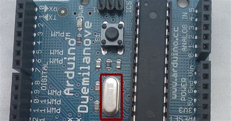 Daily Learning Notes Arduino Components The Crystal Oscillator