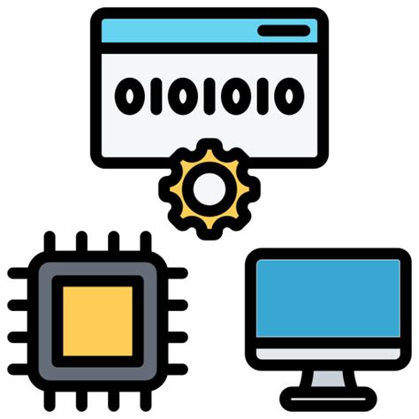 Coding Generic Color Lineal Color Icon Coding Generic Color Lineal Color Icon