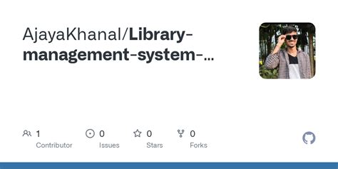 Github Ajayakhanallibrary Management System Using Python