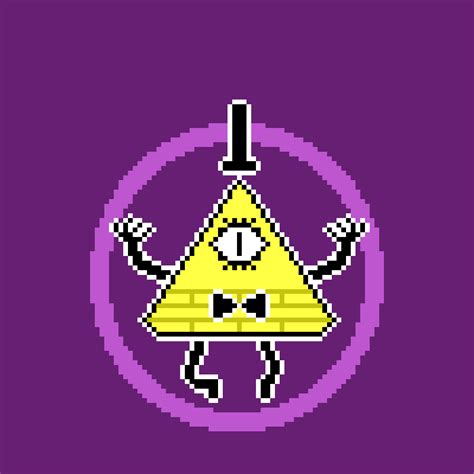 Bill Cipher Sprite Rpixelart