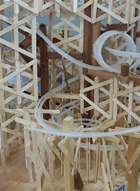 Popsicle Stick Roller Coaster