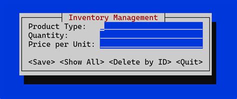 Build Inventory Software Rust Cursive Dev Community