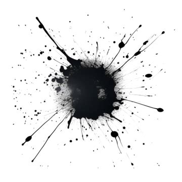 Abstract Illustration Background With Black Spots Grungy Background