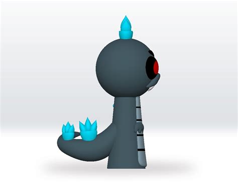 📁 Sprunki Godzilla Stl File 3d Model Character Fanart・ Stl File For 3d