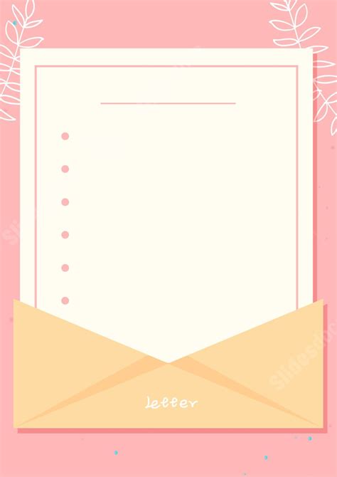 Cute Letter Background