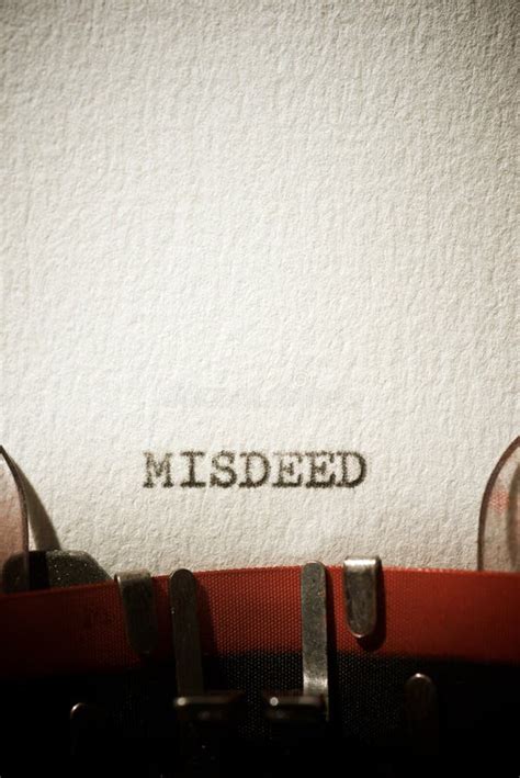 Misdeed Concept View Stock Image Image Of Concept Crime 269409321