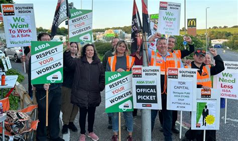 Brighton Asda Staff Out On Strike Brighton And Hove News