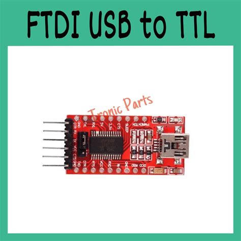 jual ft232rl 3 3v 5v ftdi usb to ttl converter adapter module for