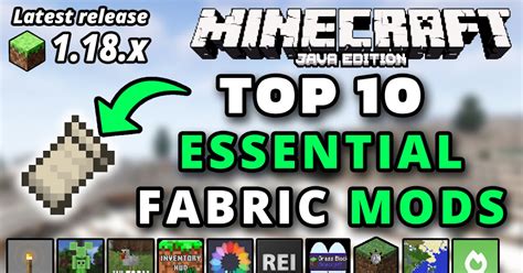 GamerPotion Top 10 Best Essential Fabric Mods For 1 18 1