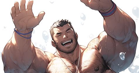 Gay Bara Muscle Hey Pixiv