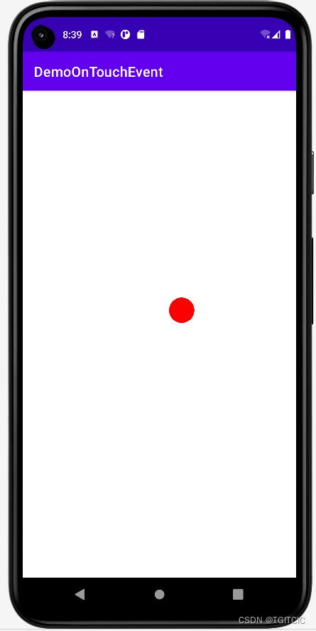 android入门第38天 使用随鼠标移动的圆点来熟悉ontouchevent android 移动鼠标光标 csdn博客