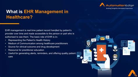 Electronic Health Record Automation With Rpa Reducing Clinician Burden Ppt