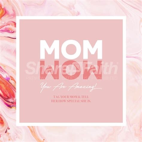 Sharefaith Media Mom Wow Mothers Day Social Media Graphic